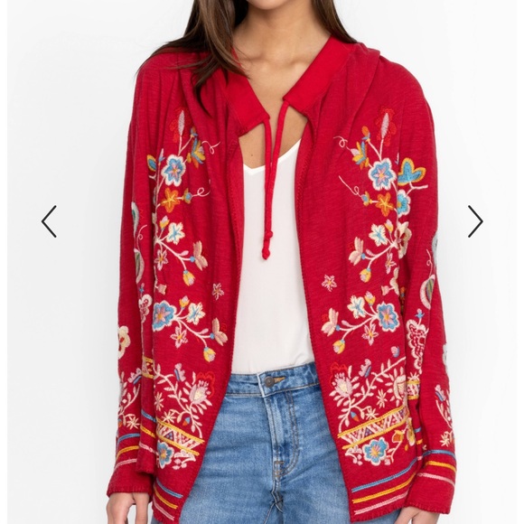 Johnny Was | Tops | Johnny Was Jemima Hoodie | Poshmark